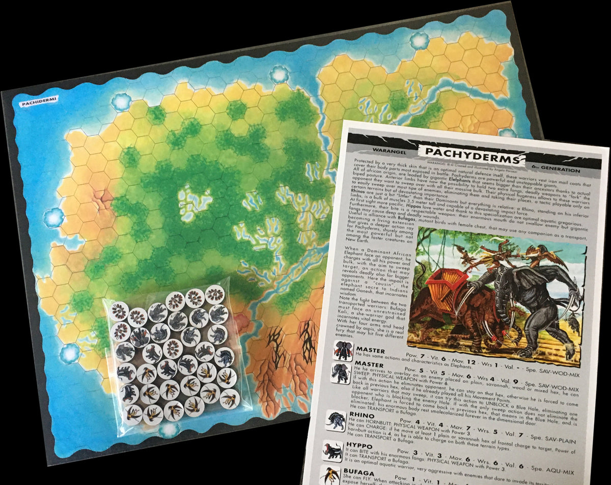 WARANGEL - PACHYDERMS Race & Map (Expansion) – Pit of Infinite Shadow WARANGEL - PACHYDERMS Race & Map (Expansion) – Pit of Infinite Shadow