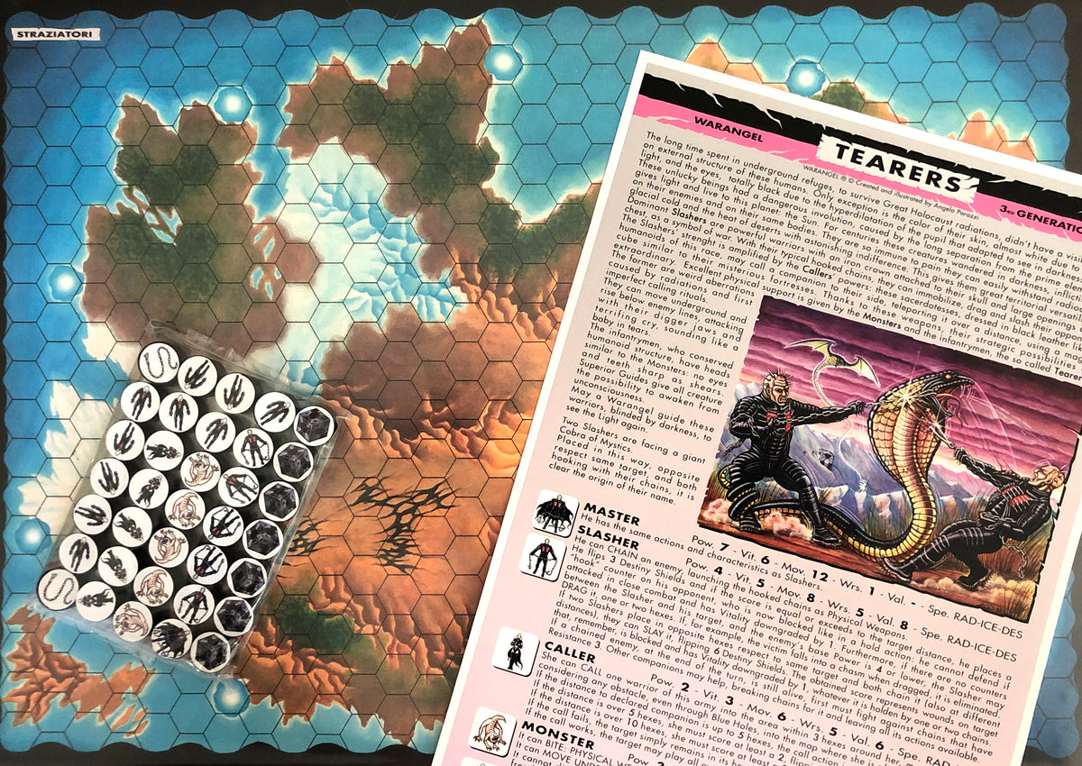 WARANGEL - TEARERS Race & Map (Expansion) – Pit of Infinite Shadow WARANGEL - TEARERS Race & Map (Expansion) – Pit of Infinite Shadow