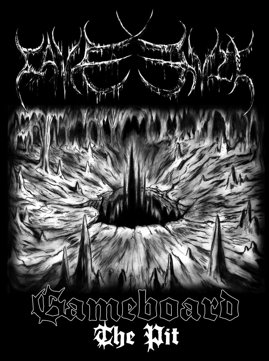 CAVE EVIL (13th Anniversary Mounted Game Board) – Pit of Infinite Shadow