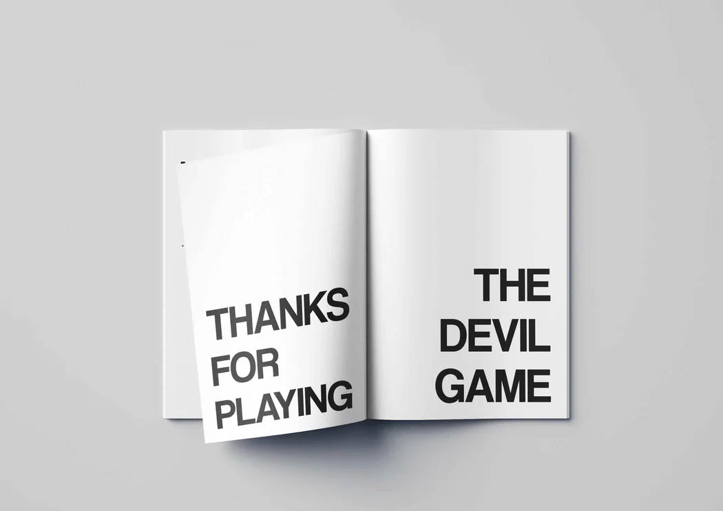 THE DEVIL GAME (Horror RPG) – Pit of Infinite Shadow