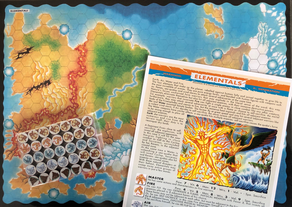 WARANGEL - ELEMENTALS Race & Map (Expansion) – Pit of Infinite Shadow